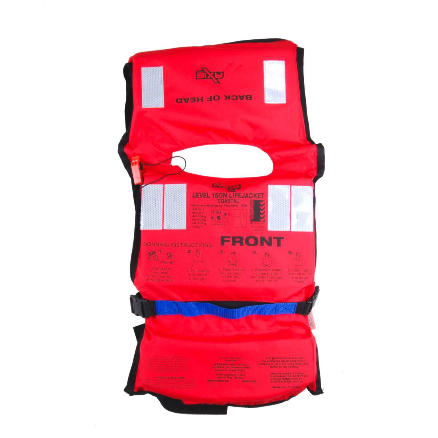 AXIS COASTAL 150 LIFE JACKET | Great Circle Life Rafts